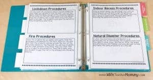 Create A Brilliant Substitute Binder With 13 Simple Steps
