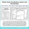 Upper Grade Water Cycle Thematic Unit (Print Version) Educate & Rejuvenate