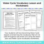 Upper Grade Water Cycle Thematic Unit (Print Version) Educate & Rejuvenate