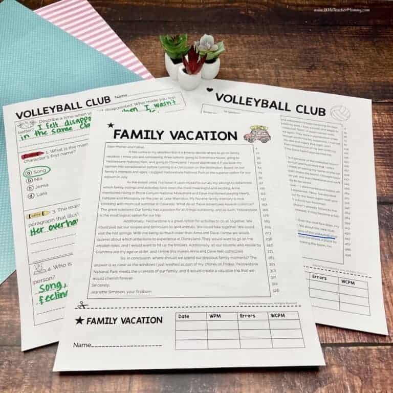 Best 5th Grade Reading Comprehension & Fluency Passages