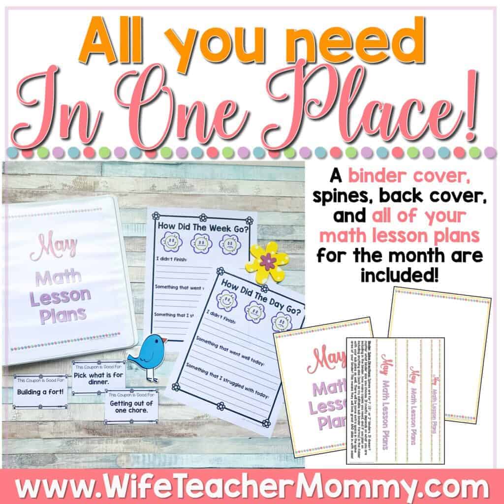 May Homeschool Lessons for 3rd Grade and 4th Grade Math Educate ...