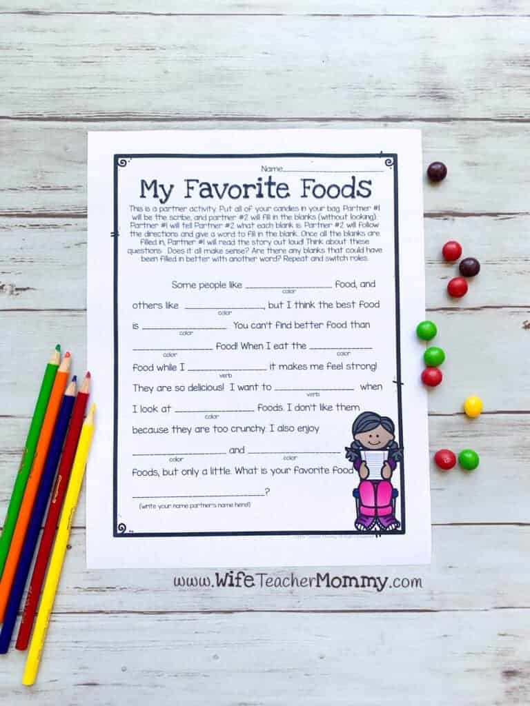 Sweets N' Treats Candy Math Activities & More Bundle for 1st and 2nd ...