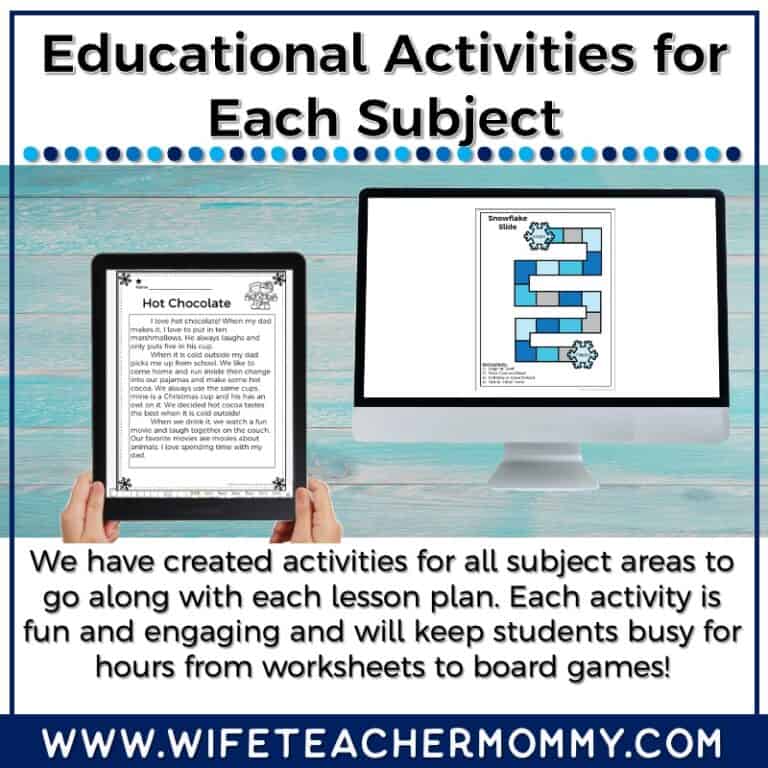 Lower and Upper Grade Snow Day Packet (Digital and Print Version ...