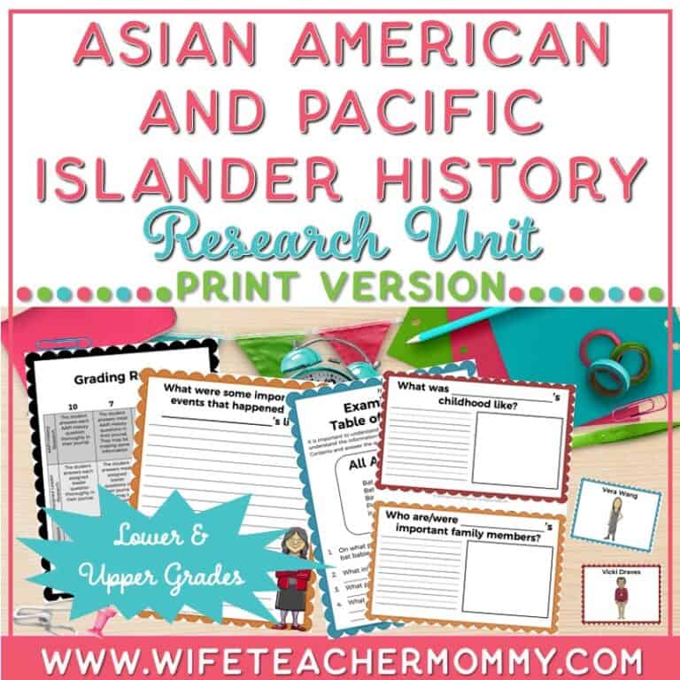 Lower and Upper Grades Social Studies Research Unit Bundle (Print ...