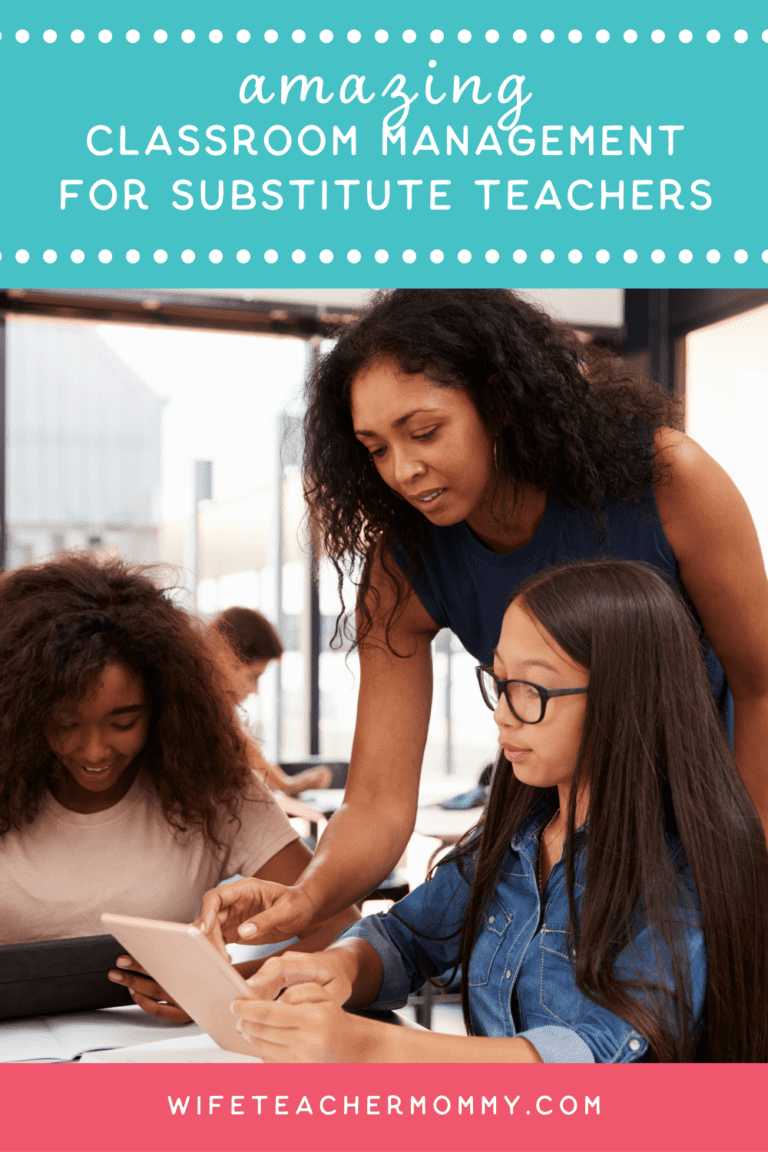 Amazing Classroom Management for Substitute Teachers Educate & Rejuvenate