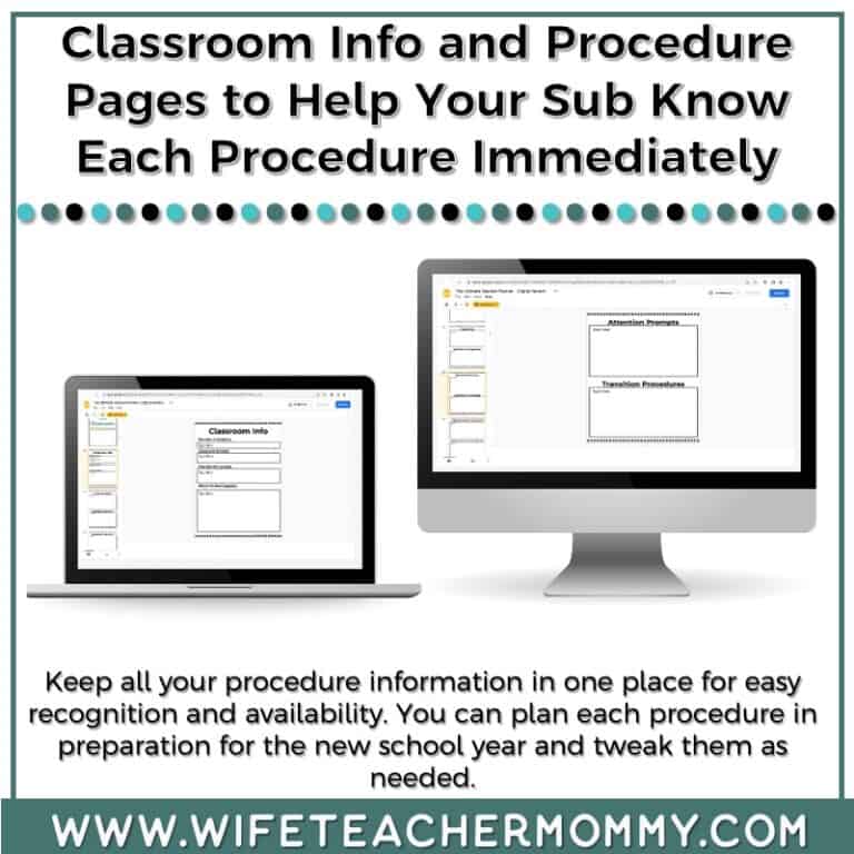 Editable Adventure Substitute Binder (Digital Version) Educate & Rejuvenate