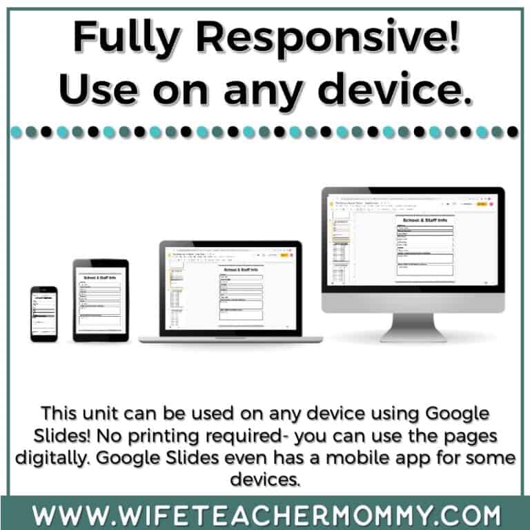 Editable Adventure Substitute Binder (Digital Version) Educate & Rejuvenate
