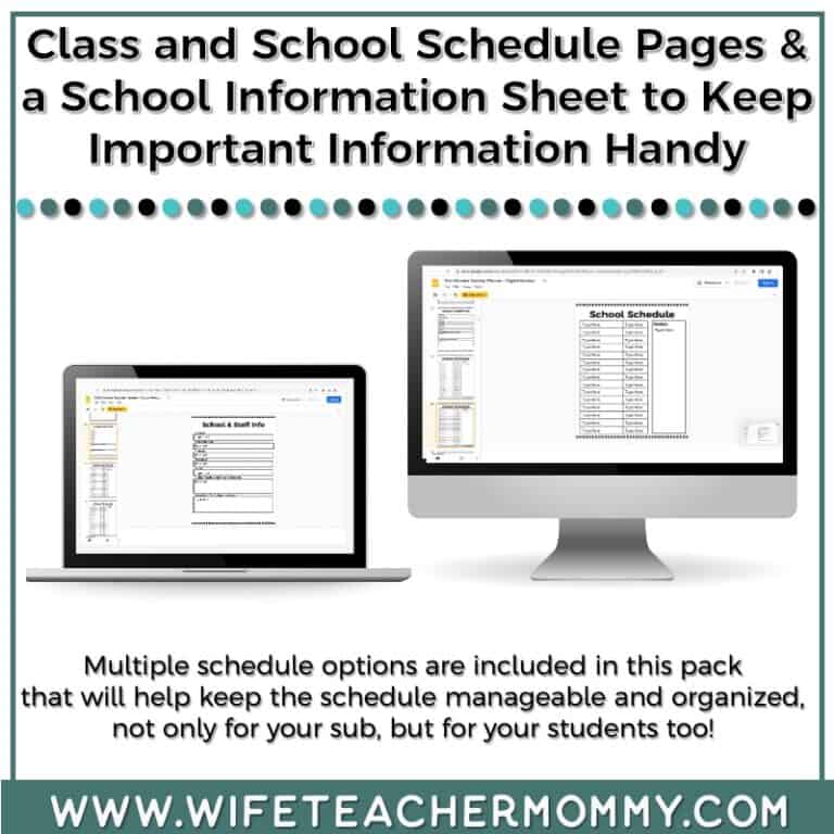 Editable Adventure Substitute Binder (Digital Version) Educate & Rejuvenate