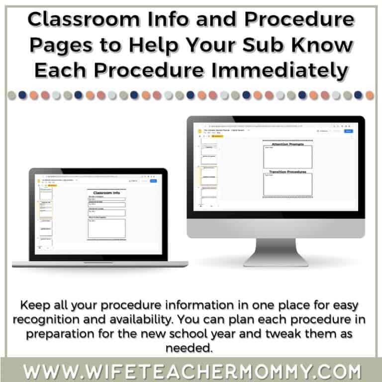 Editable Boho Rainbow Substitute Binder (Digital Version) Educate & Rejuvenate