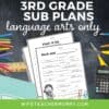 3rd Grade Emergency Sub Plans Educate & Rejuvenate