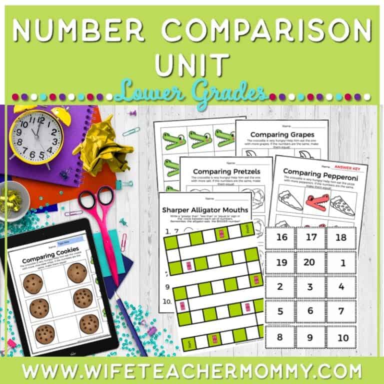 Amazing Number Comparison Unit for Lower Elementary