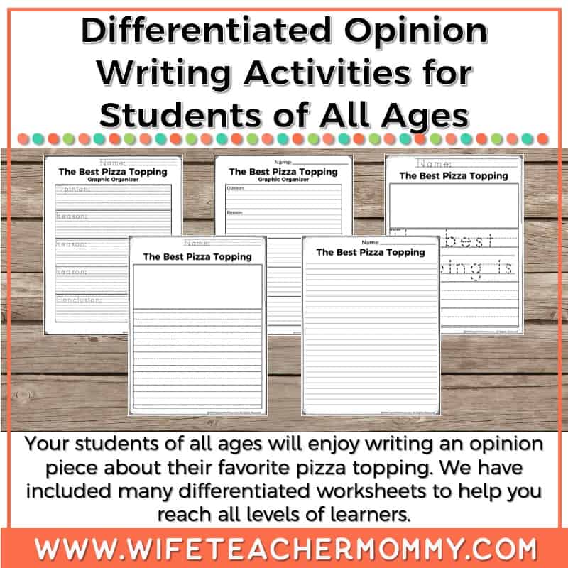 Fun Classroom Pizza Party Activity Pack