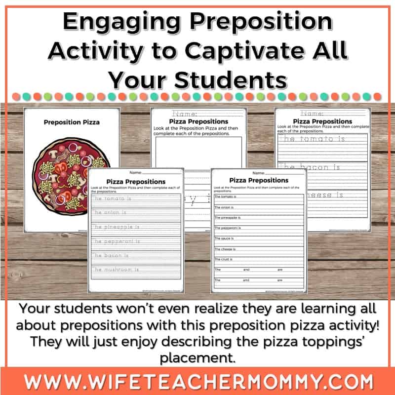 Fun Classroom Pizza Party Activity Pack