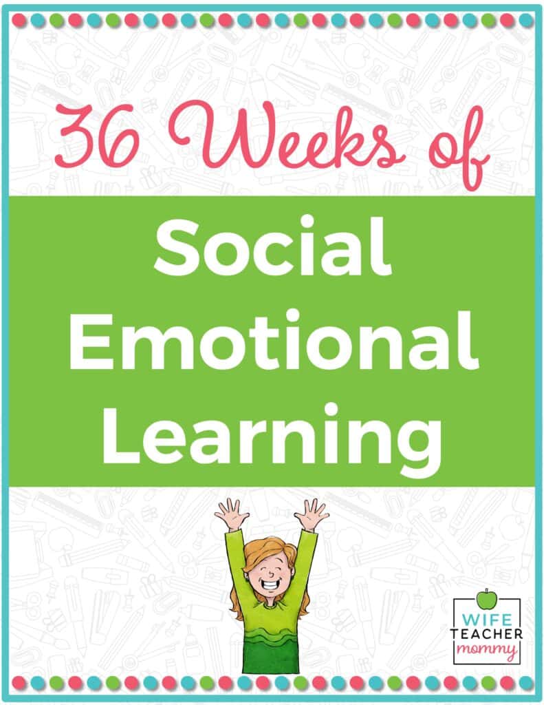 36 Weeks of Social Emotional Learning Binder Organizers Educate ...
