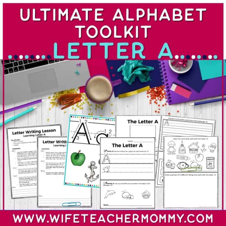 Alphabet Worksheets | Ultimate Alphabet Toolkit Bundle