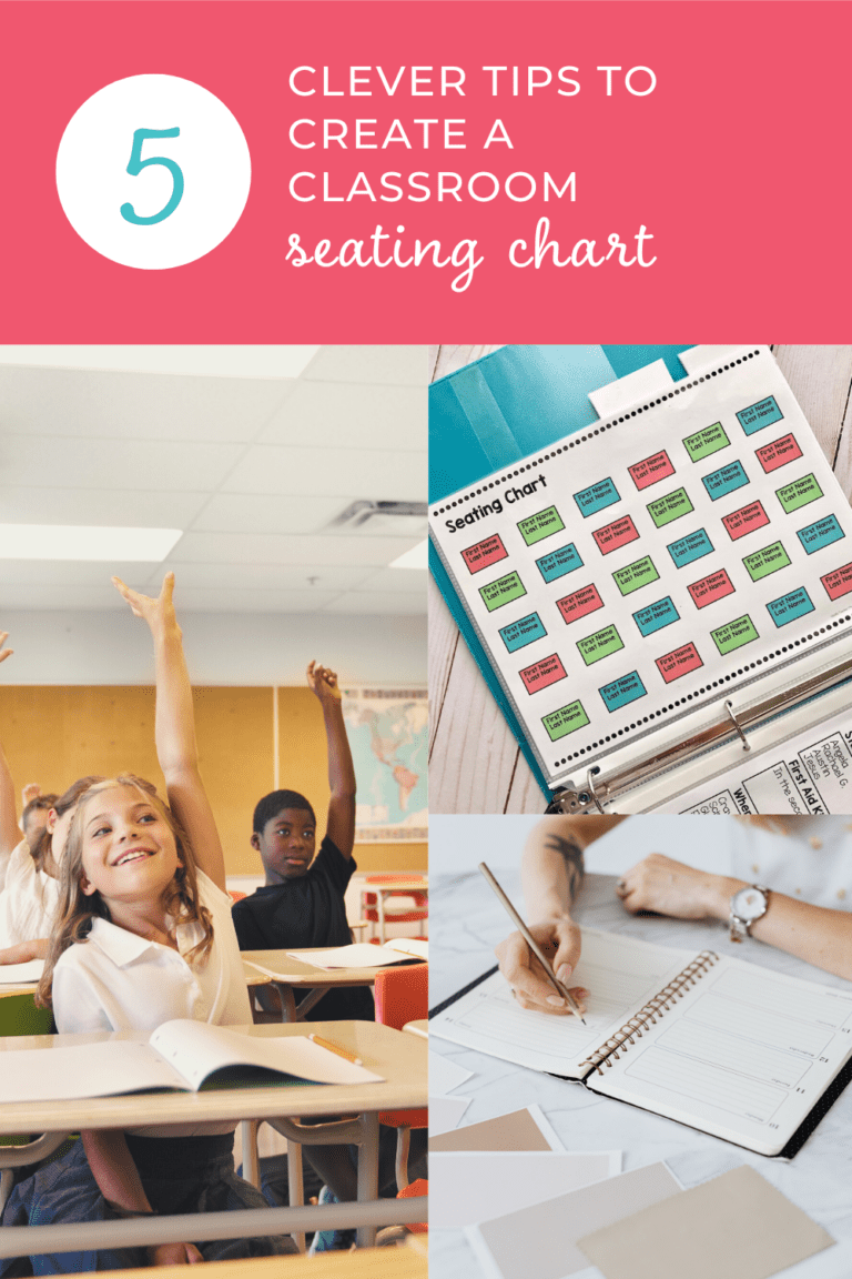 5 Clever Tips To Create A Classroom Seating Chart Educate & Rejuvenate