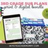 Free Substitute Note Forms for All Year Round Educate & Rejuvenate