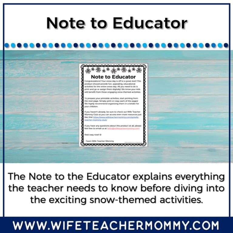 Snow Day Packets for Lower and Upper Grades Part 2 Bundle (Digital ...