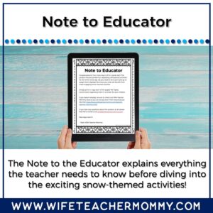 Snow Day Packets for Lower and Upper Grades Part 2 Bundle (Digital ...