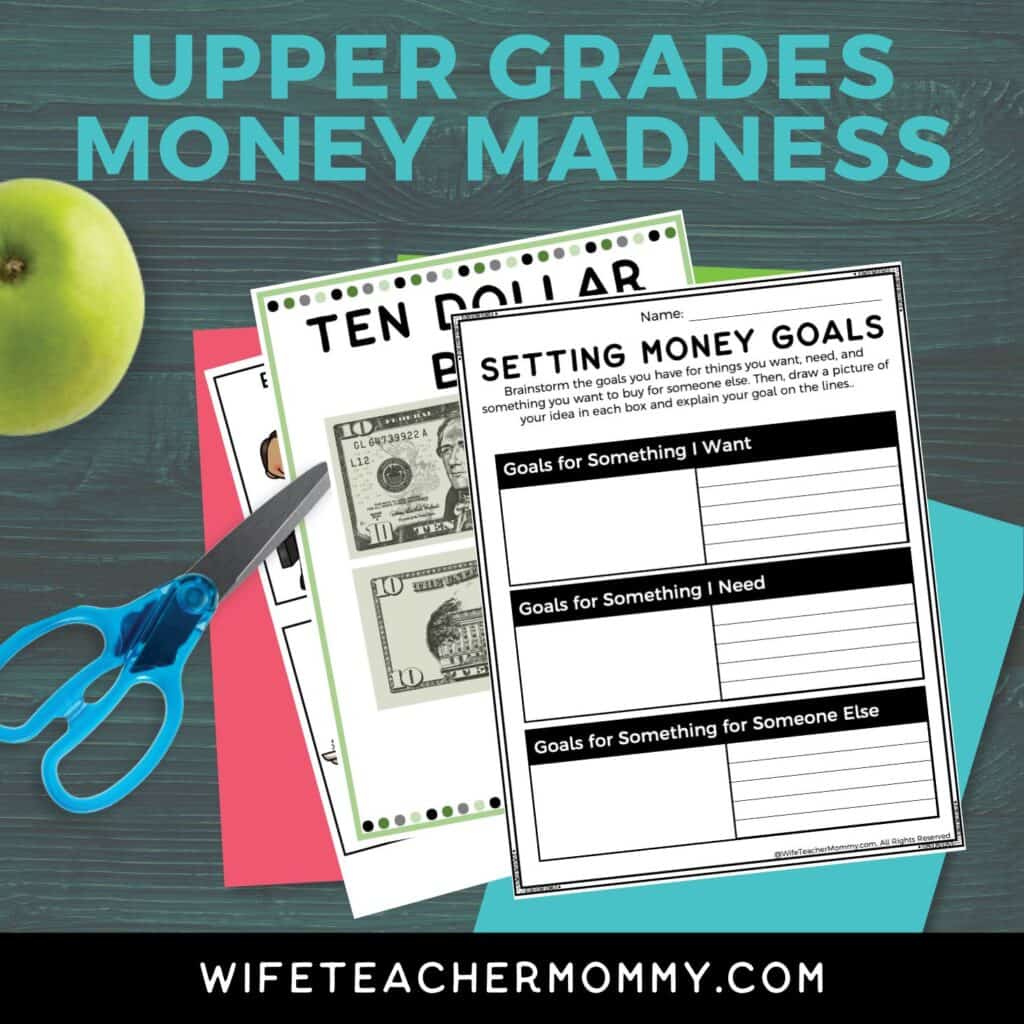 Counting Money Worksheets | Money Madness Unit for Elementary