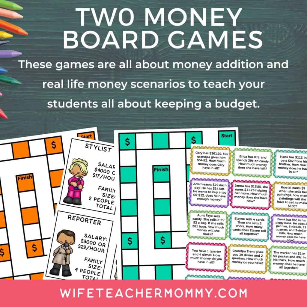 Counting Money Worksheets | Money Madness Unit for Elementary