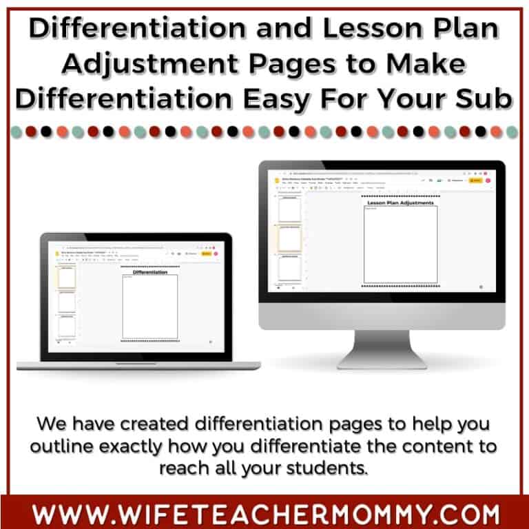 Editable Cottage Substitute Binder (Digital Version) Educate & Rejuvenate