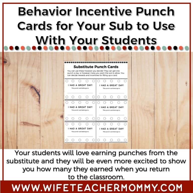 Editable Cottage Substitute Binder (Print & Digital Version) Educate & Rejuvenate