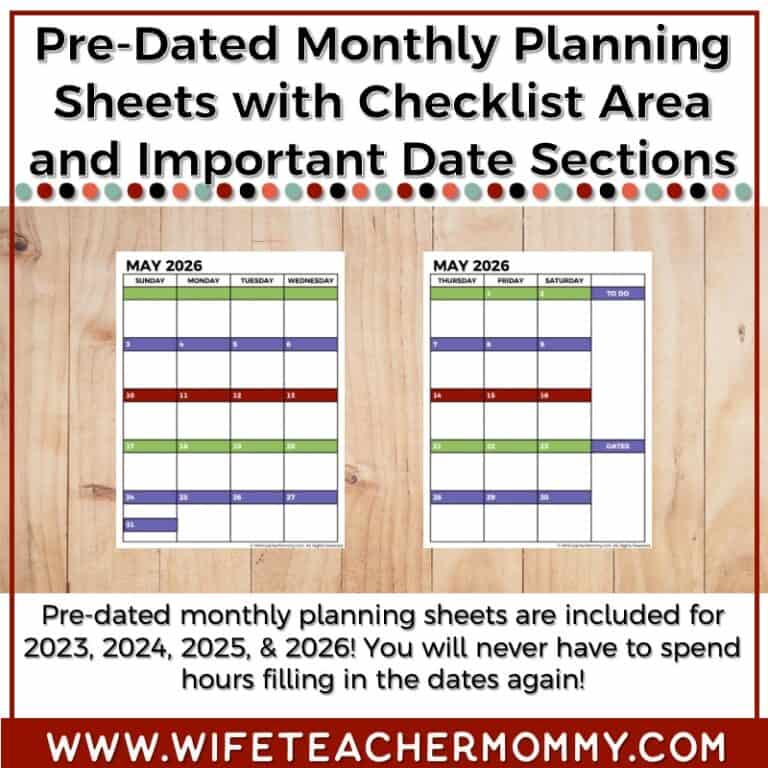 The Ultimate Cottage Teacher Planner (Print Version) Educate & Rejuvenate