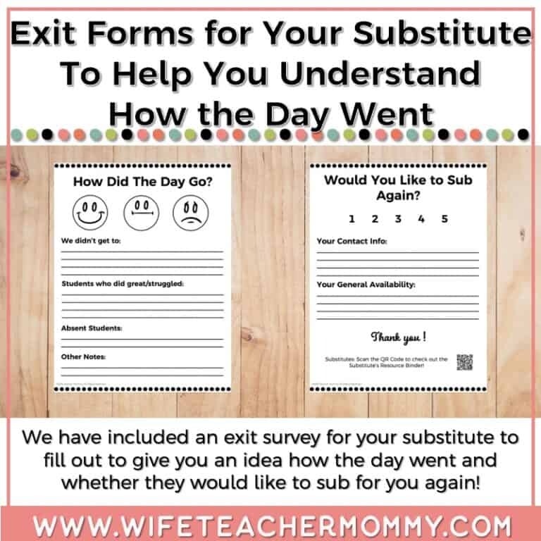 Editable Hedgehog Substitute Binder (Print Version) Educate & Rejuvenate