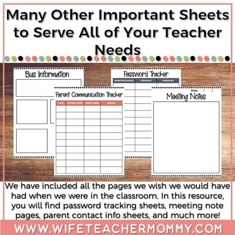 The Ultimate Hedgehog Mega Bundle - Teacher Planner, Sub Binder, Decor ...