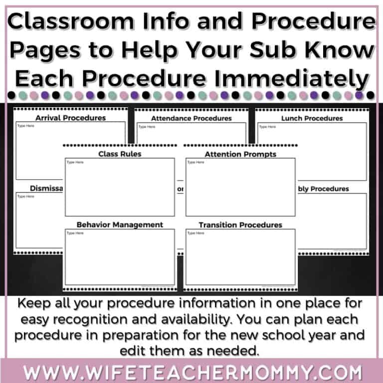 Editable Succulent Substitute Binder (Print & Digital Versions) Educate & Rejuvenate