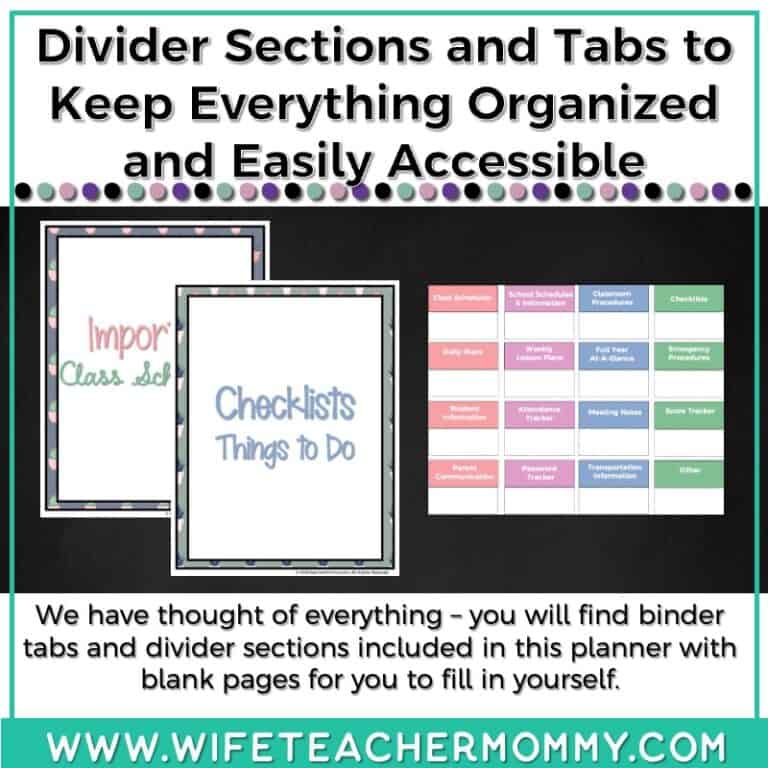 The Ultimate Succulent Teacher Planner (Print & Digital Versions) Wife ...