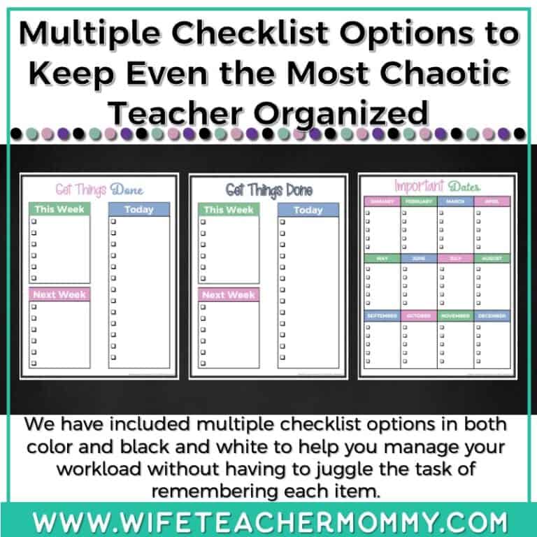 The Ultimate Succulent Teacher Planner (Print Version) Educate & Rejuvenate