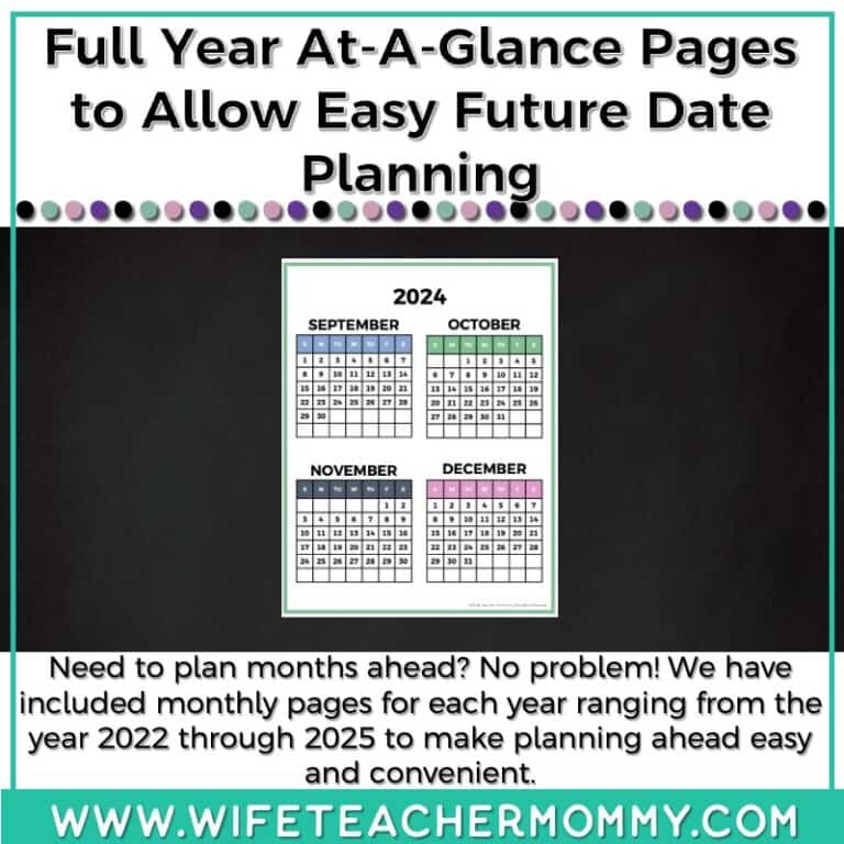 The Ultimate Succulent Teacher Planner (Print & Digital Versions ...