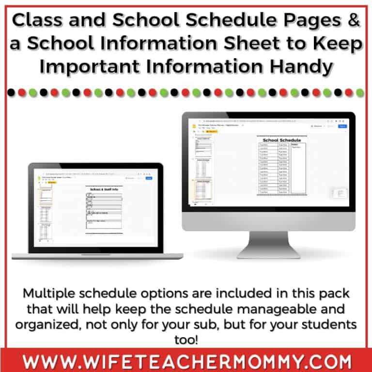 Editable Watermelon Substitute Binder (Digital Version) Educate ...