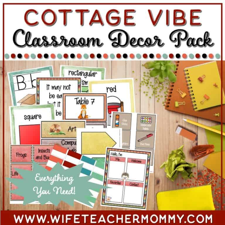 The Ultimate Cottage Vibe Mega Bundle - Teacher Planner, Sub Binder ...