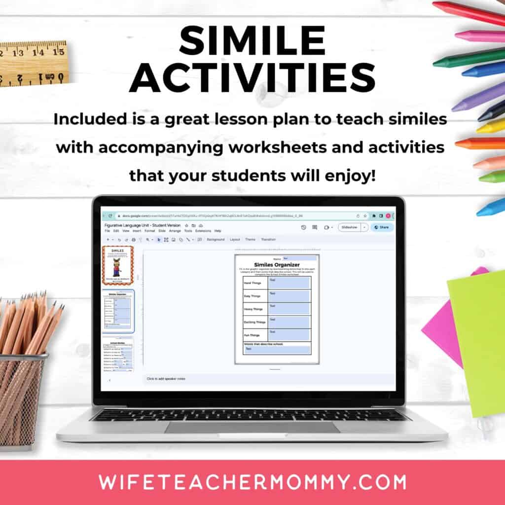 Figurative Language Bundle | Idioms, Personification, Similes ...