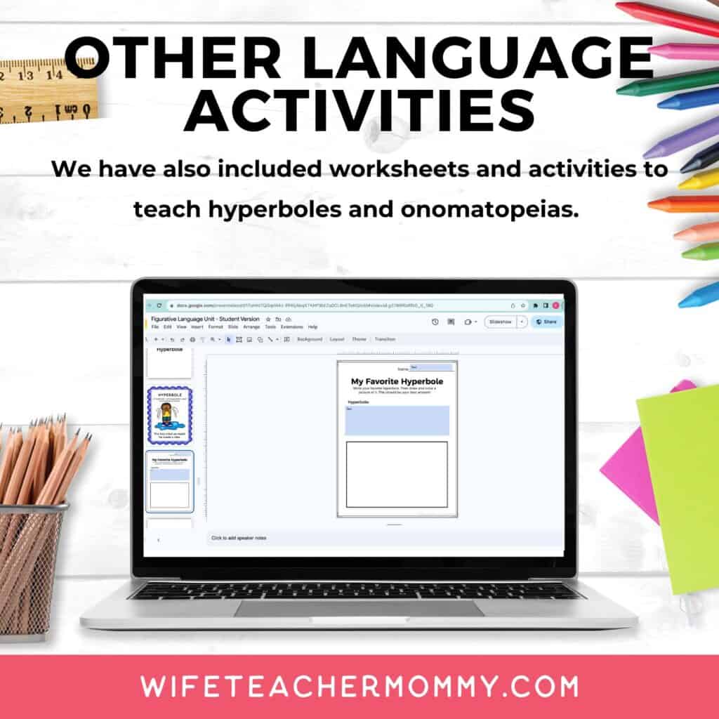 Figurative Language Bundle | Idioms, Personification, Similes ...