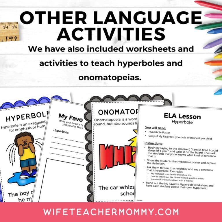 Figurative Language Bundle | Idioms, Personification, Similes ...